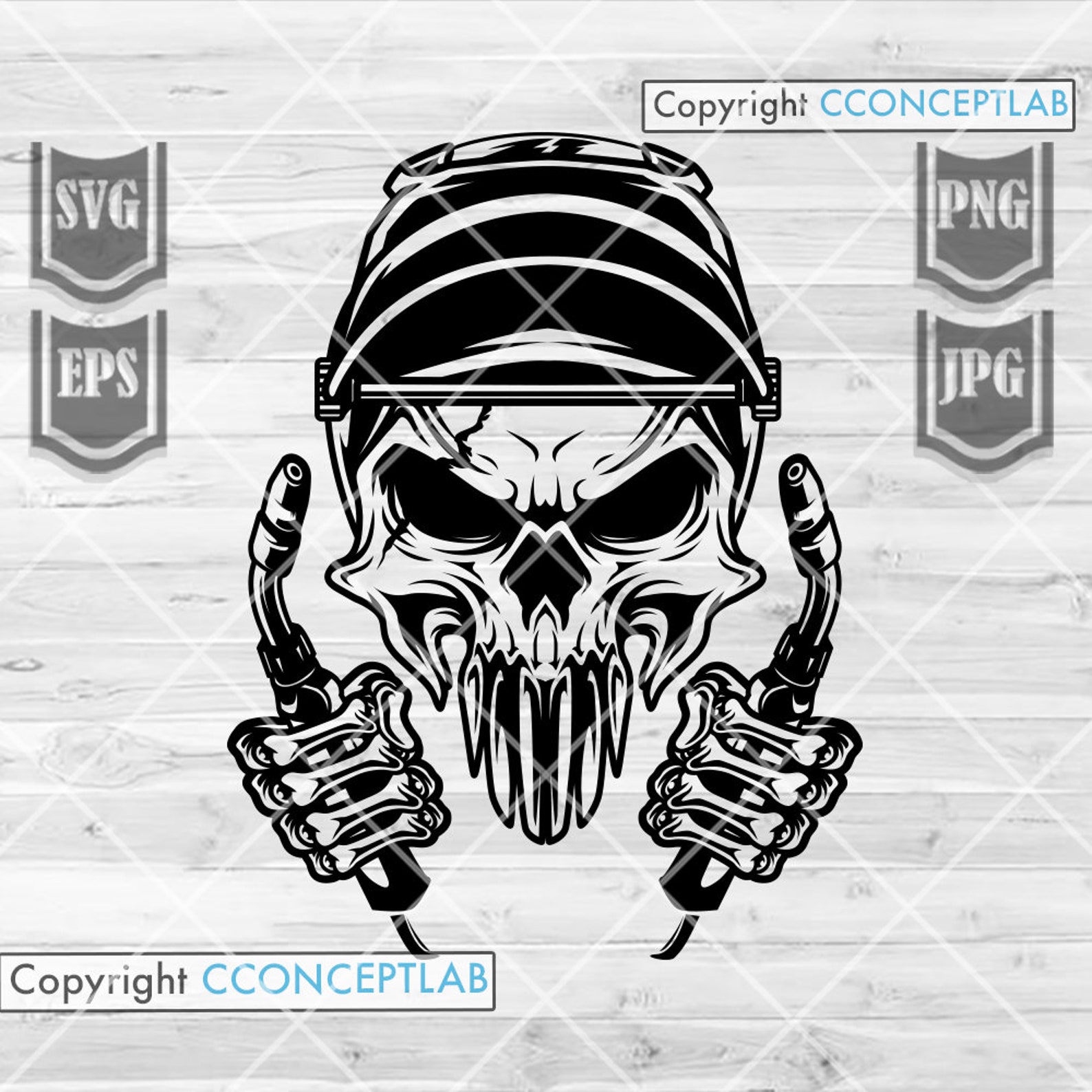 Welder Skull Svg Welder Shirt Svg Welder Clipart Welder - Etsy