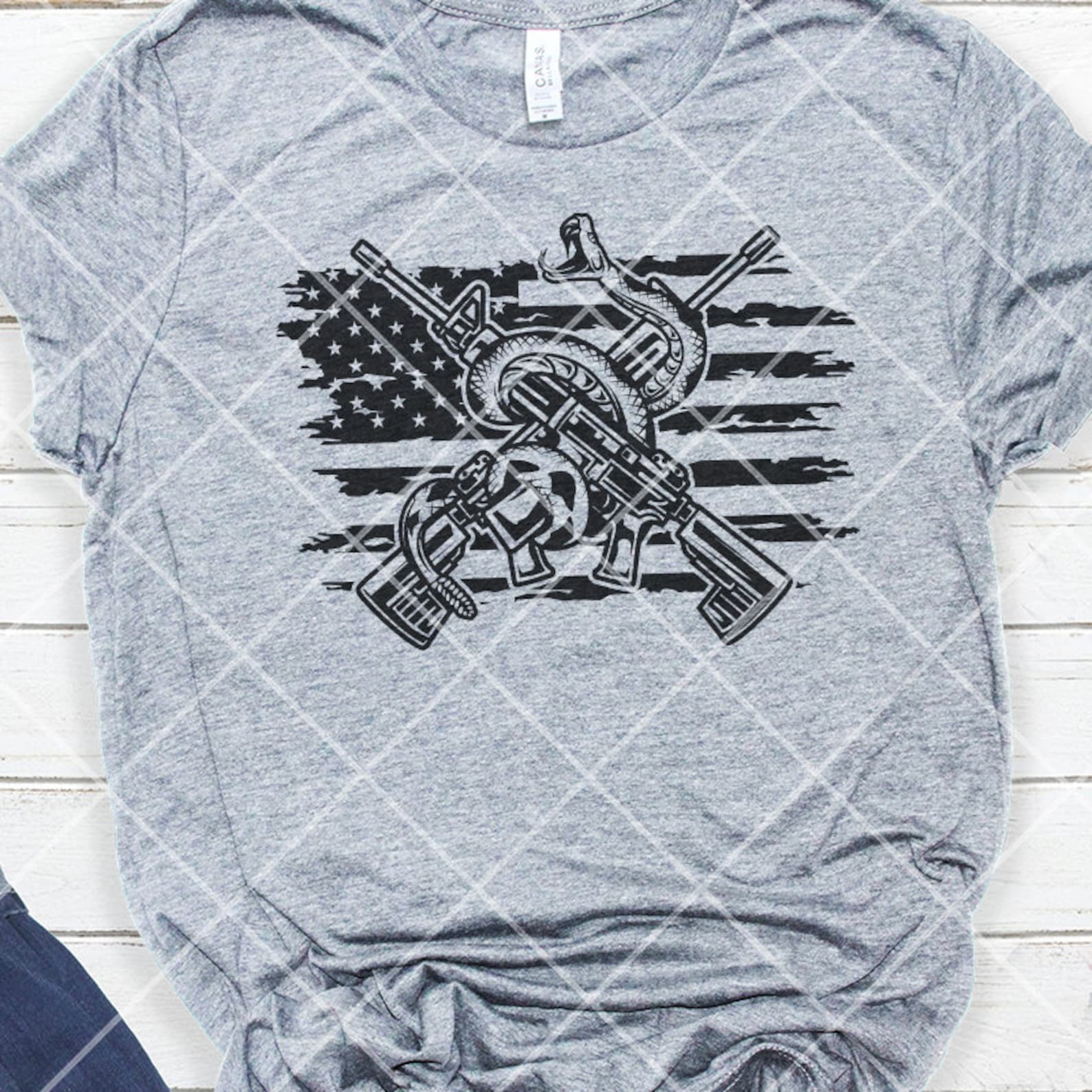 US Snake Tactical Svg Gun and Snake Svg Rattle Snake Svg - Etsy