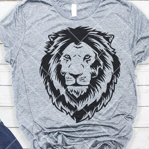 Lion Head Svg | Jungle King Clipart | Wild Animal Cutfile | Zookeeper ...