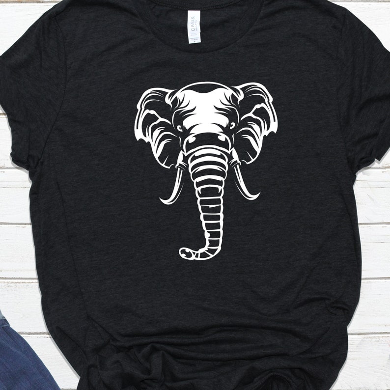 Elephant Clipart Svg Safari Animal Cut File Jungle Wild - Etsy