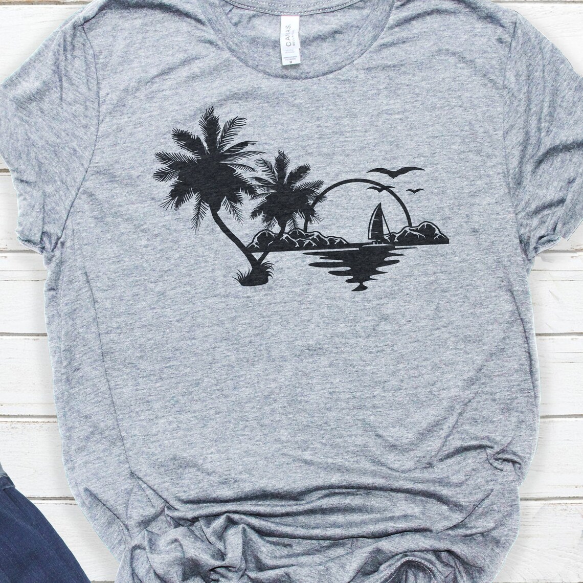 Summer Vibes Svg Tropical Island Life Cut File Vacation - Etsy