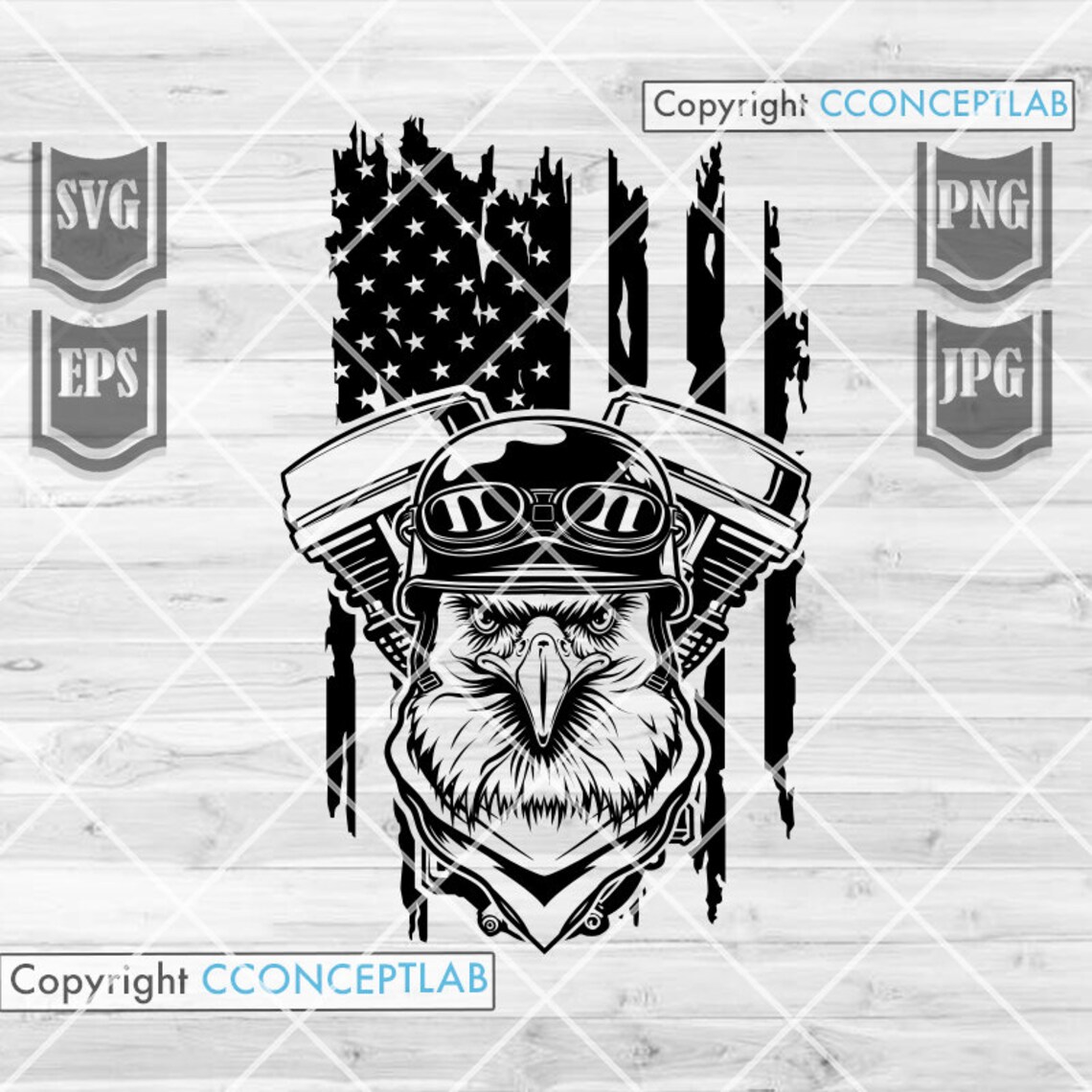 US Biker Eagle Svg Us Biker Club Monogram Motor Biker - Etsy