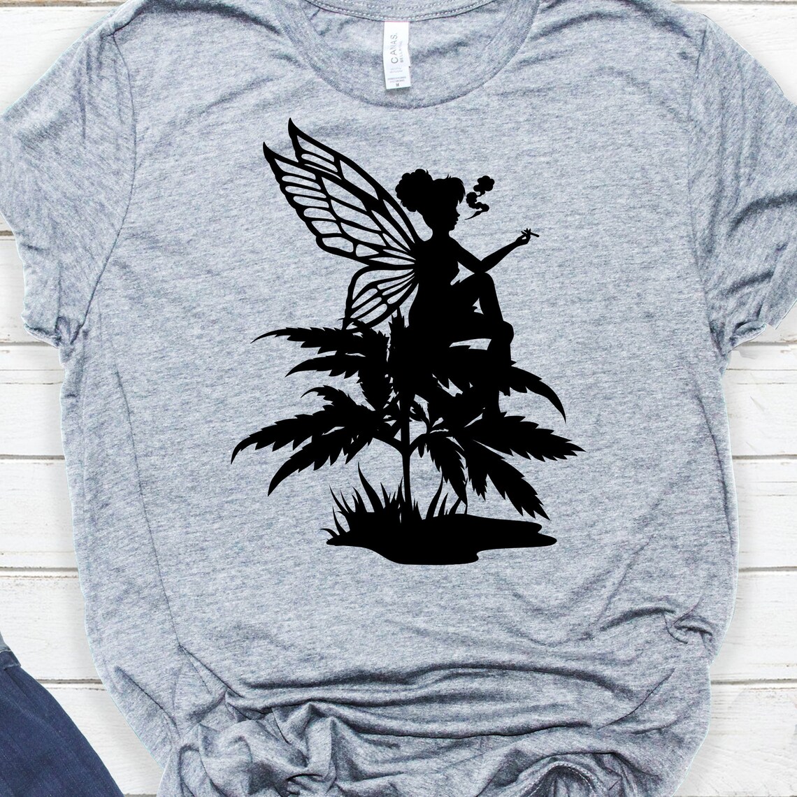 Cannabis Fairy Smoking Joint Svg File Marijuana Fairy Svg | Etsy