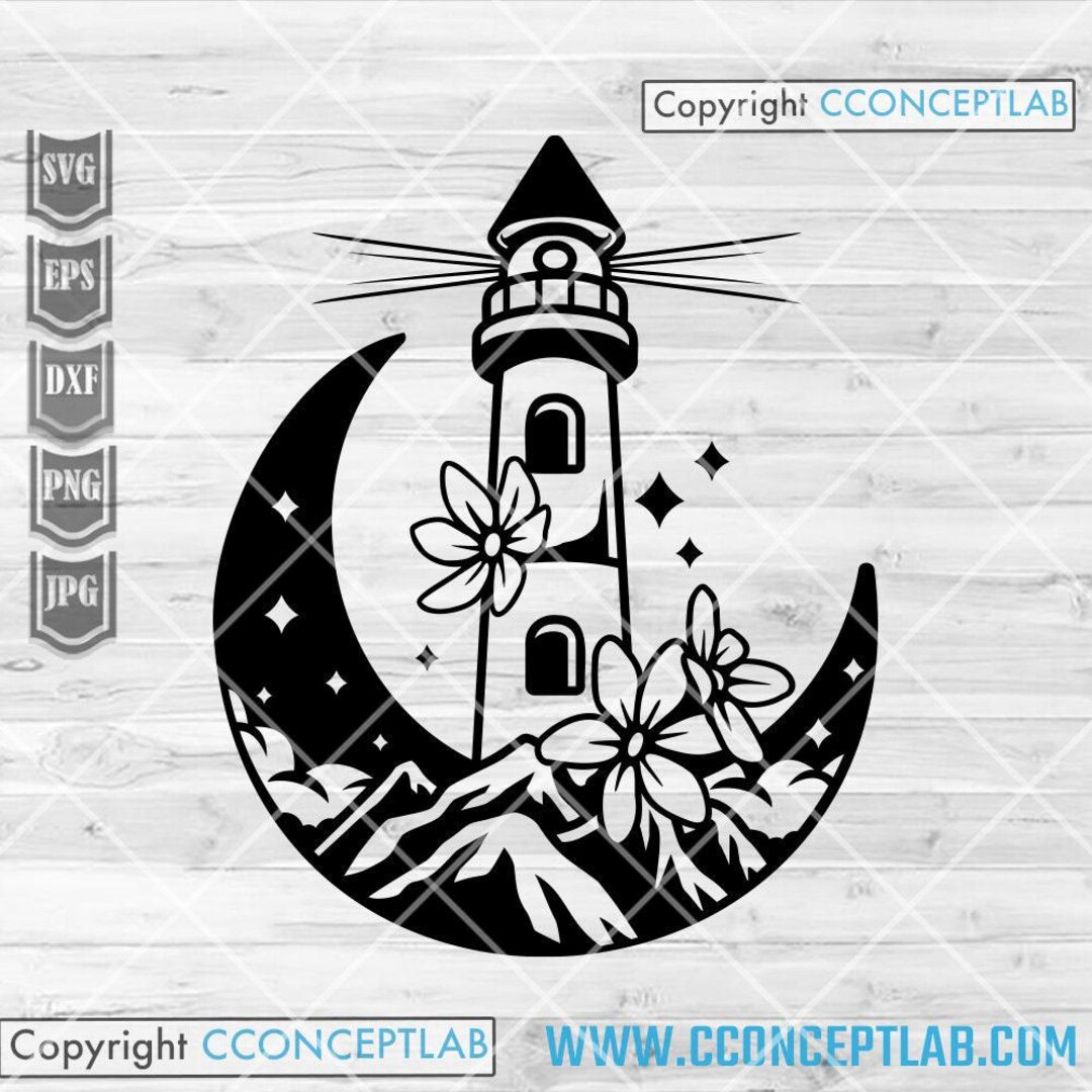 Light House Svg | Lighthouse Svg | Coastal Port Cutfile | Coast Guard ...