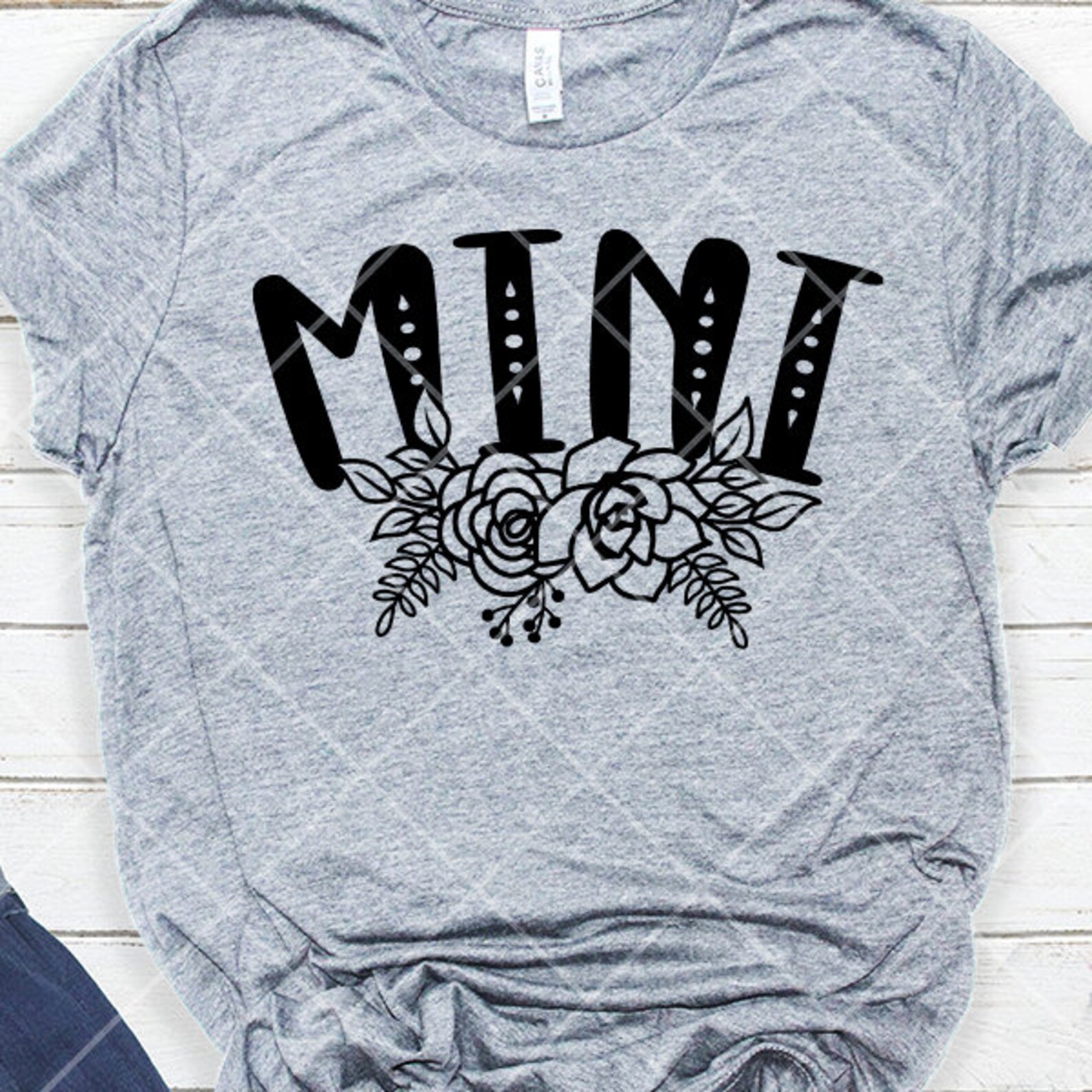 Floral Mama Svg Floral Mini Me Svg Mama and Mini Svg Mom - Etsy