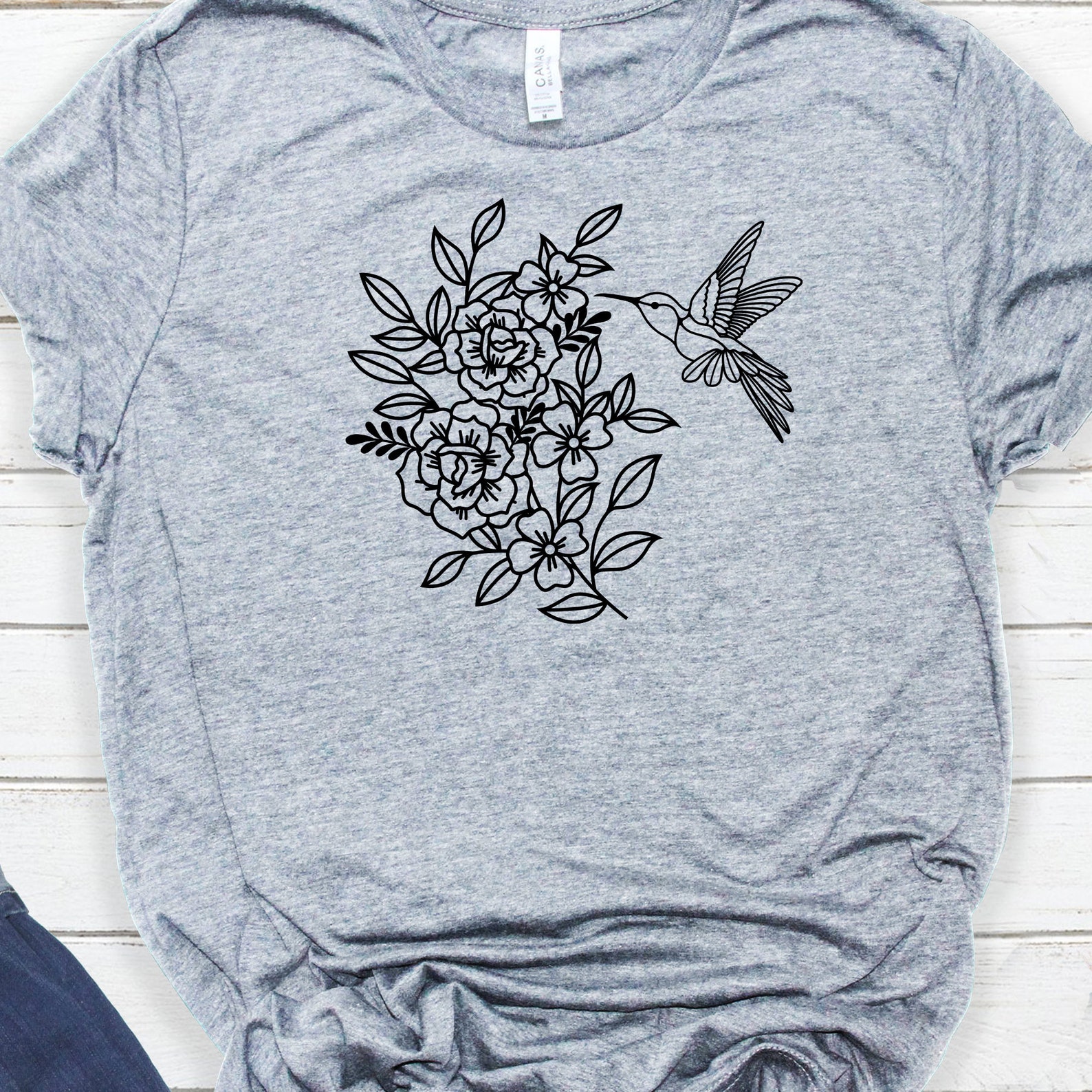 Hummingbird Flowers Svg File Hummingbird Svg Bird Svg - Etsy