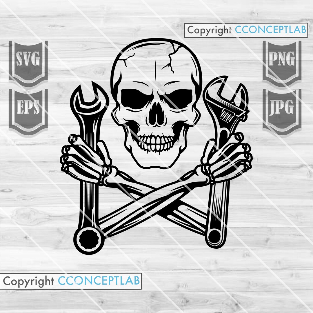 Mechanic Svg | Mechanic Skull Svg File || Mechanic Shirt || Patriotic ...