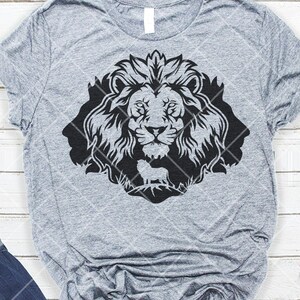 Lion Head Svg | Wildlife Clipart | Animal King Dxf | Big Cat Stencil ...