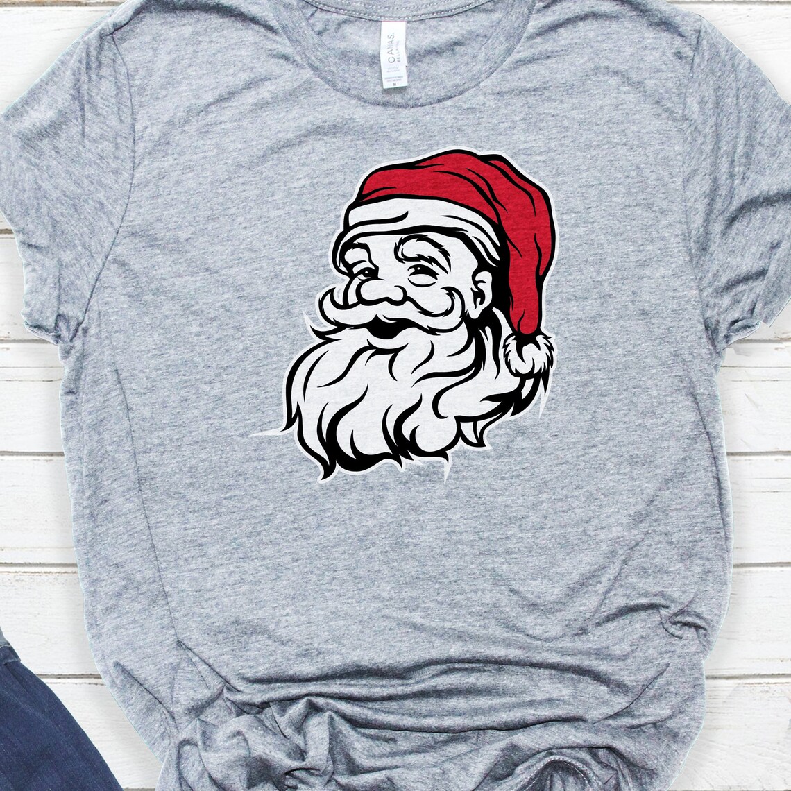 Santa Claus Svg File Santa Cut Files Christmas Svg - Etsy