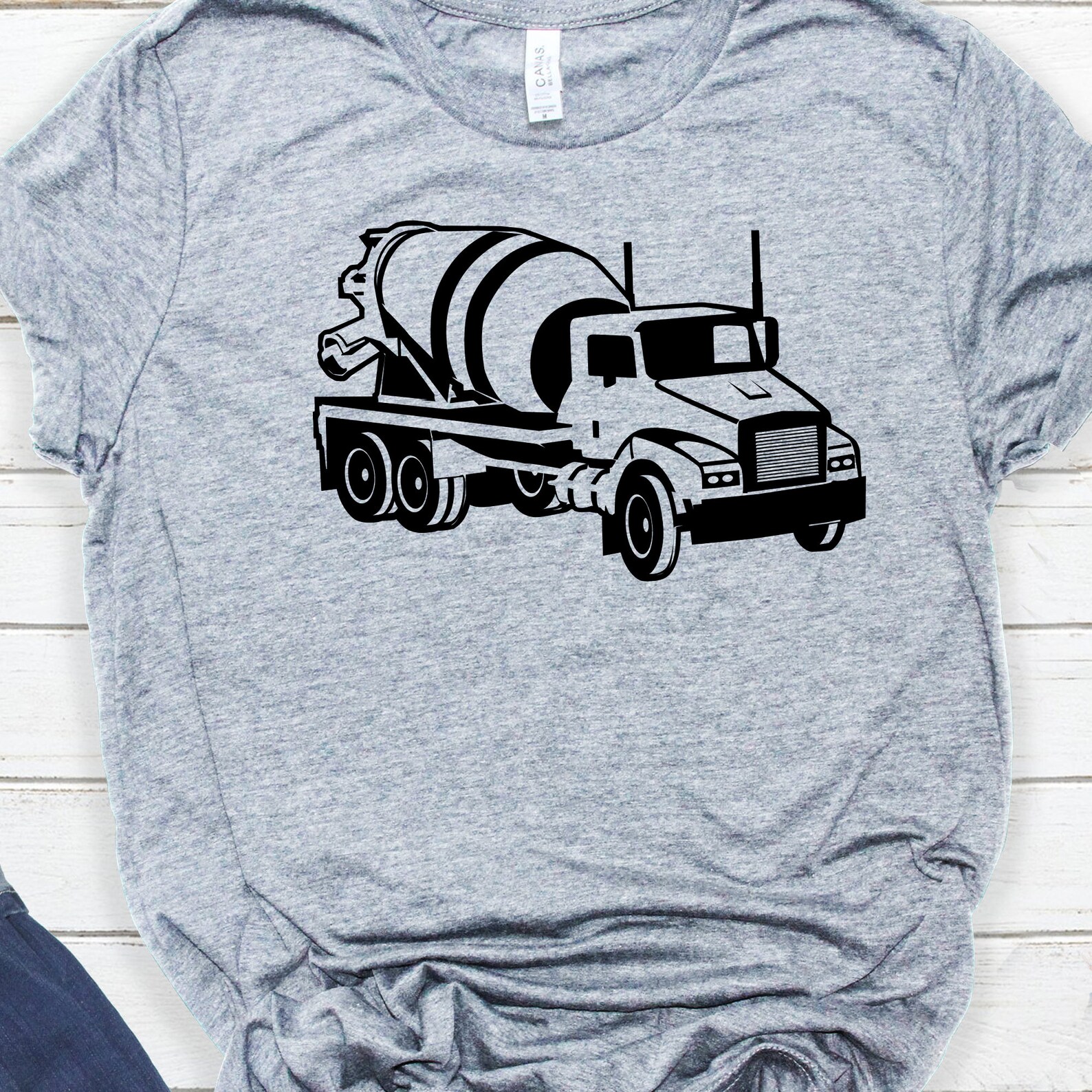 Mixer Truck Svg File Concrete Mixer Truck Svg Mixer | Etsy