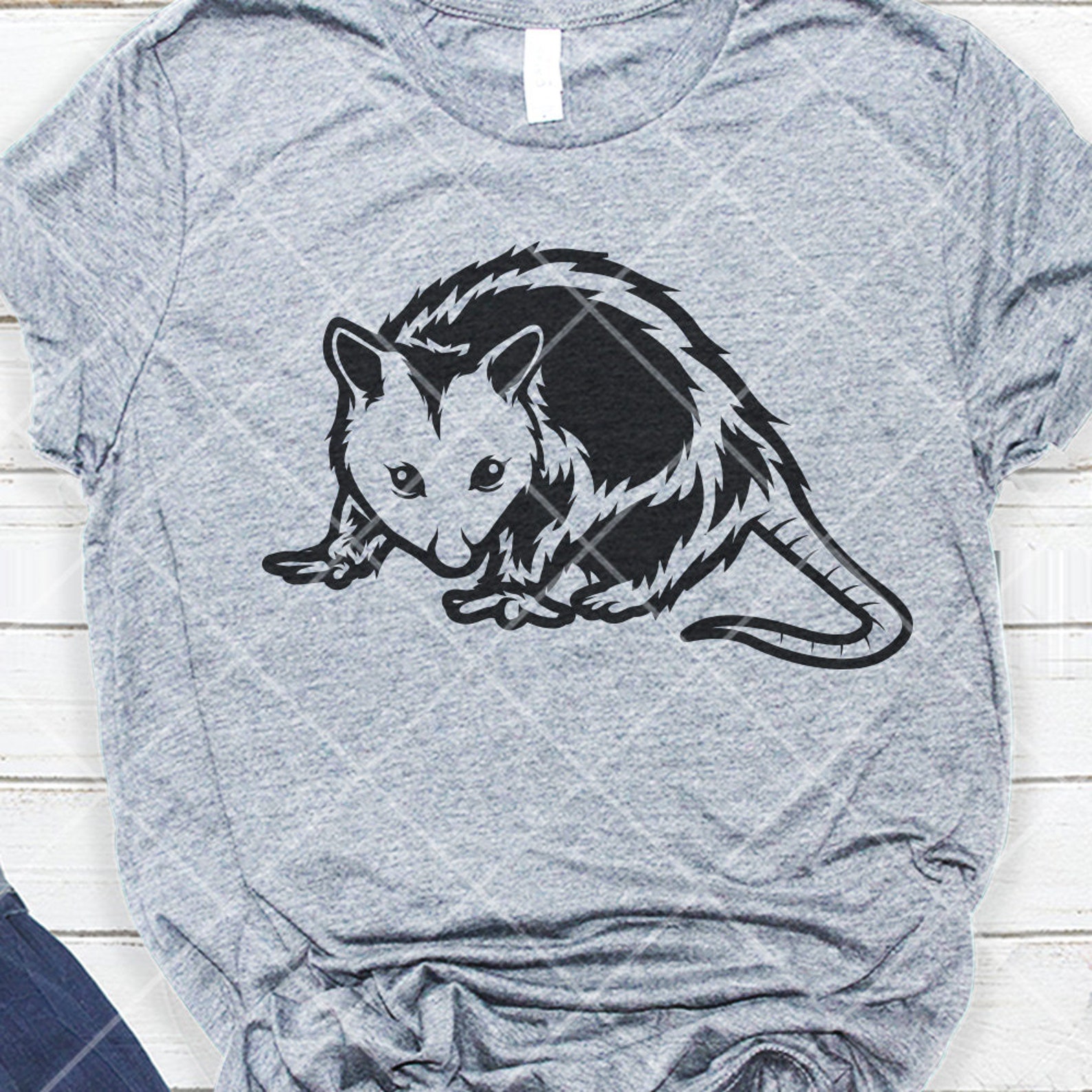 Opossum Svg Mouse Clipart Mice Stencil Rat Cutfile Wild Animal Dxf ...