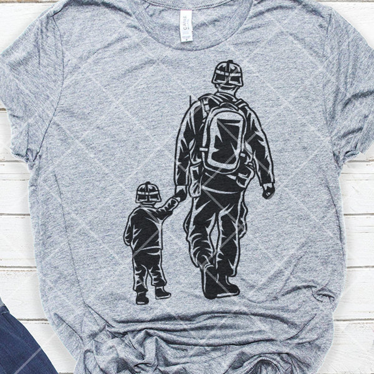 Soldier Dad and Son Svg Military Dad Svg Military Son Svg - Etsy