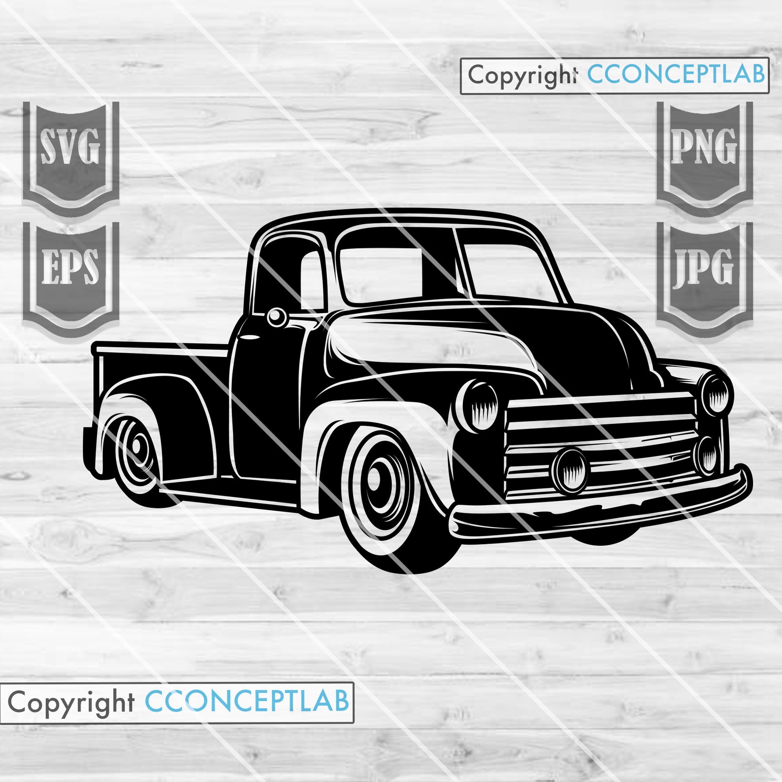 Old Car Svg Old Farm Car Svg Car Svg Car Clipart - Etsy