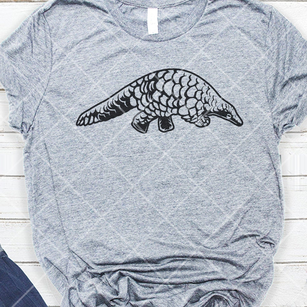 Pangolin Svg Sunda Clipart Indian Chinese Endangered - Etsy Canada