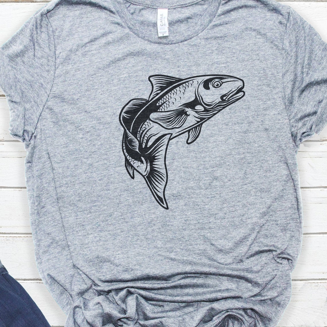 Red Fish Svg File Red Fish Clipart Fish Svg Red Fish | Etsy