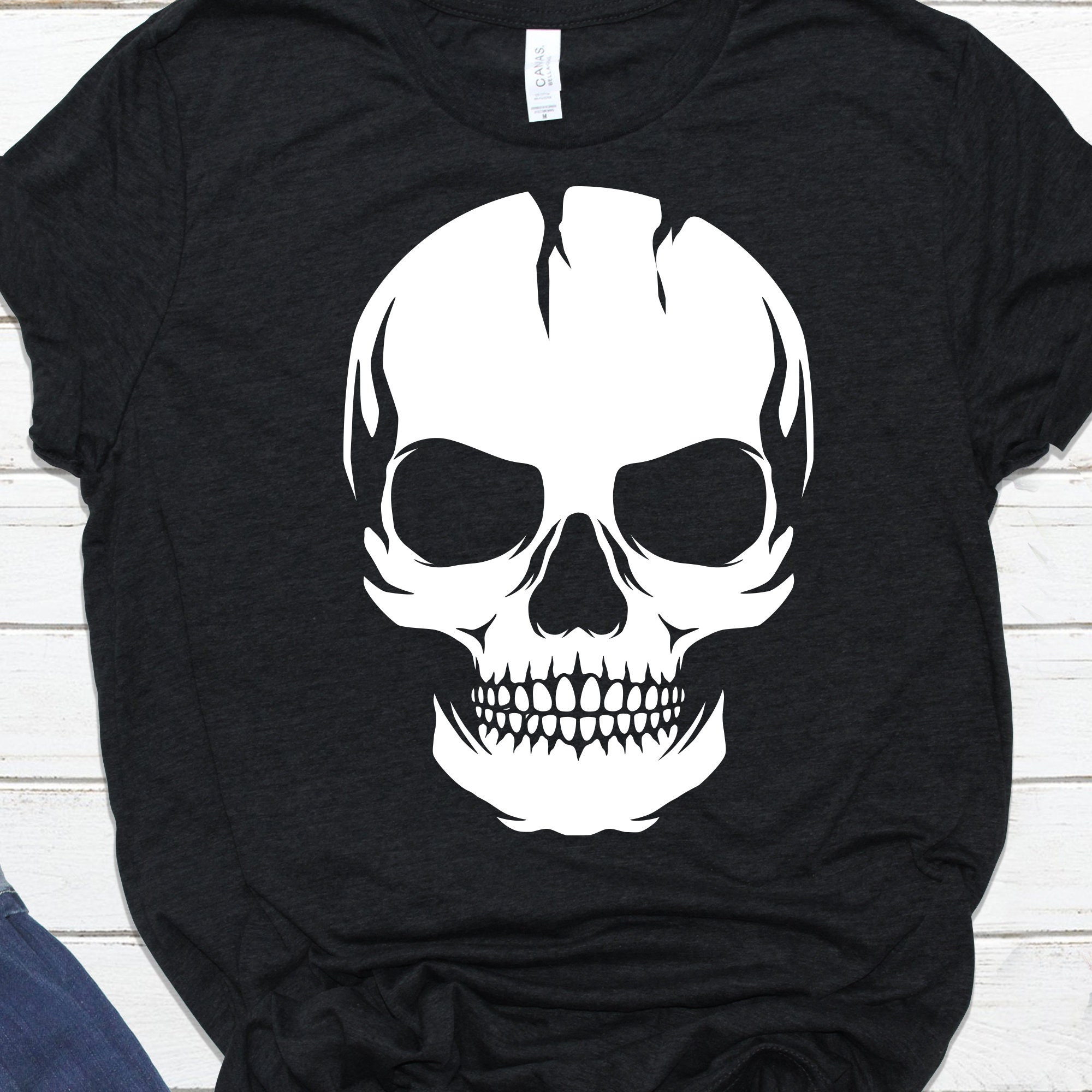 Skull Svg File Skull Vector Skull Clipart Human Skull - Etsy