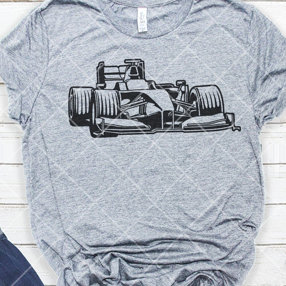 Racing Car Svg Racer Dad Gift Idea Stencil Cart Race Cut | Etsy