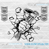 Simple Plunger Outline | Svg Png Dxf Eps Pdf | Vector Graphic Cut File ...