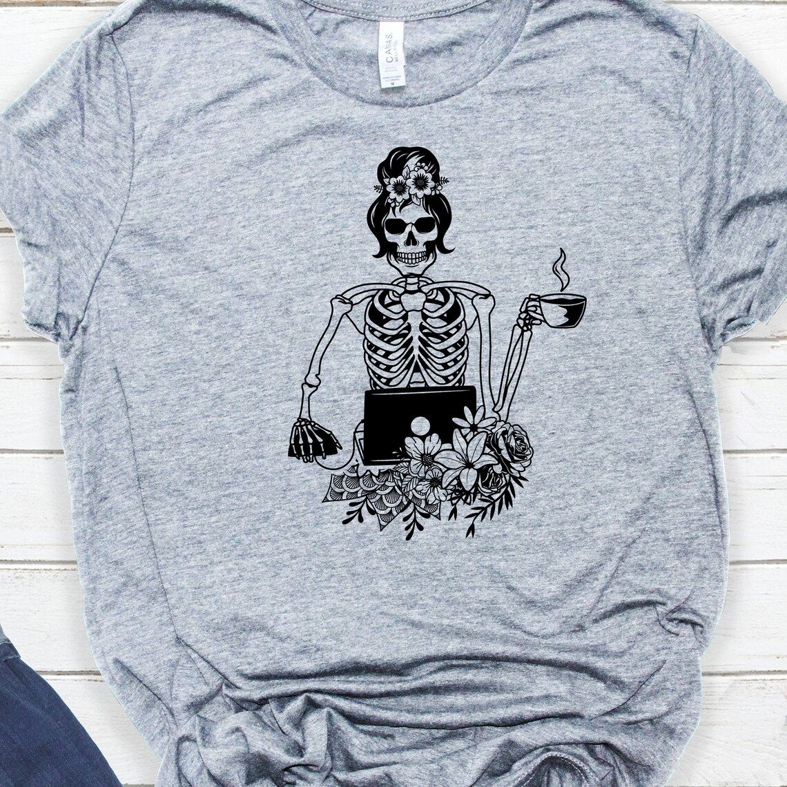 Skeleton Coffee Svg Coffee First Svg Coffee Svg Skeleton - Etsy