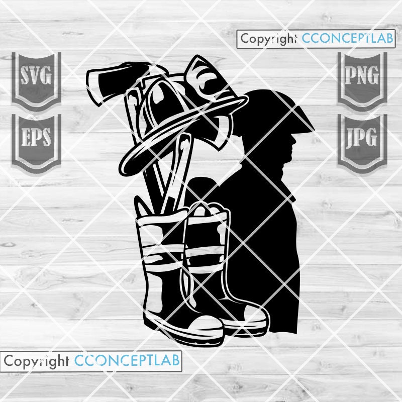 Bombero Svg // Bombero Clipart // Bombero Svg // Patriotic Svg - Etsy ...