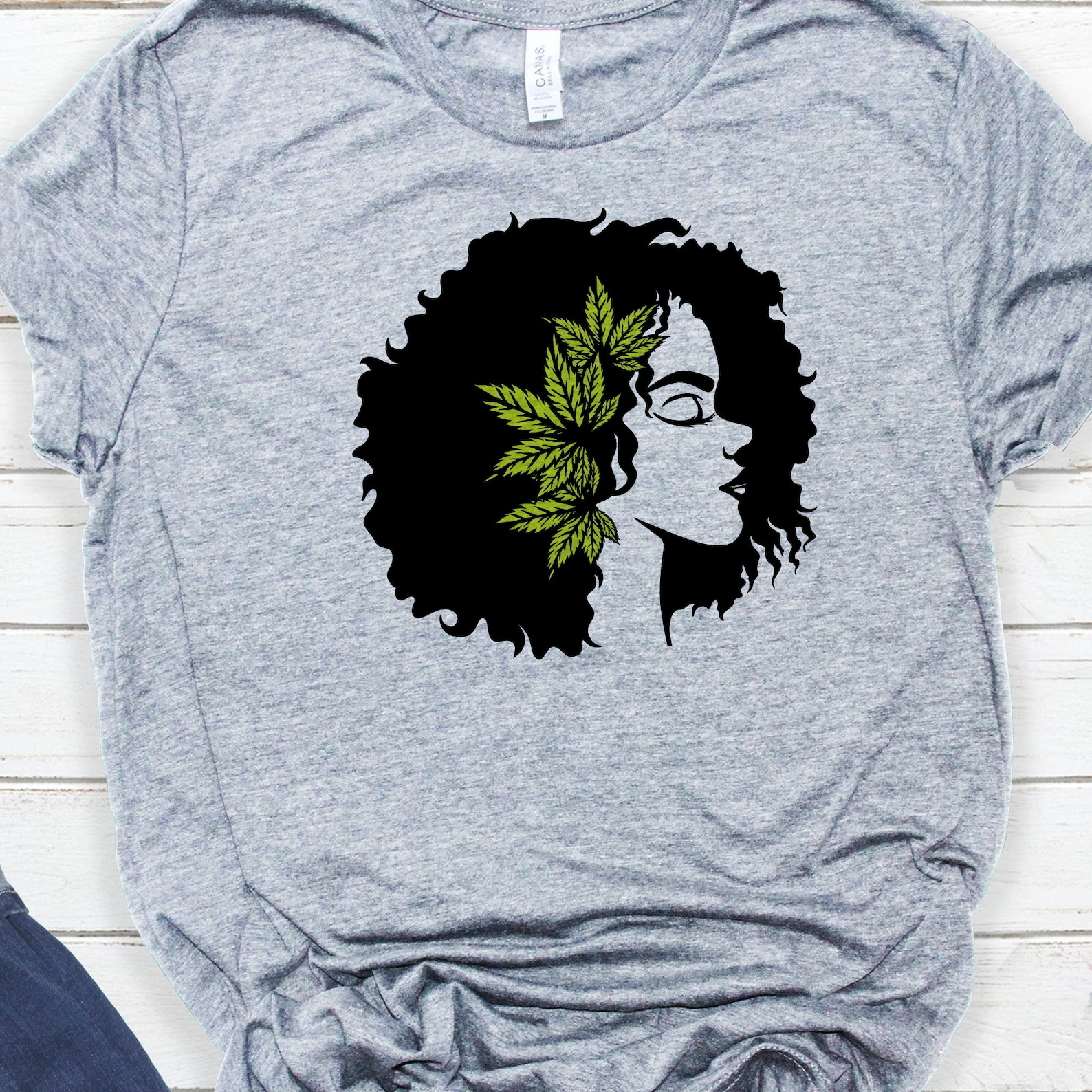 Afro Weed Diva Svg File Afro Girl With Weed Cannabis Svg Marijuana Svg ...