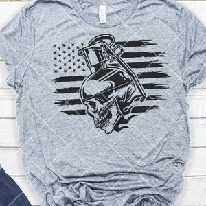 US Skull Hand Grenade Svg | Bomb Clipart | Skeleton Head Weapon Stencil ...