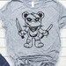 Scary Teddy Svg | Goth Bear Cutfile | Horror Killer Toy Dxf | Halloween ...