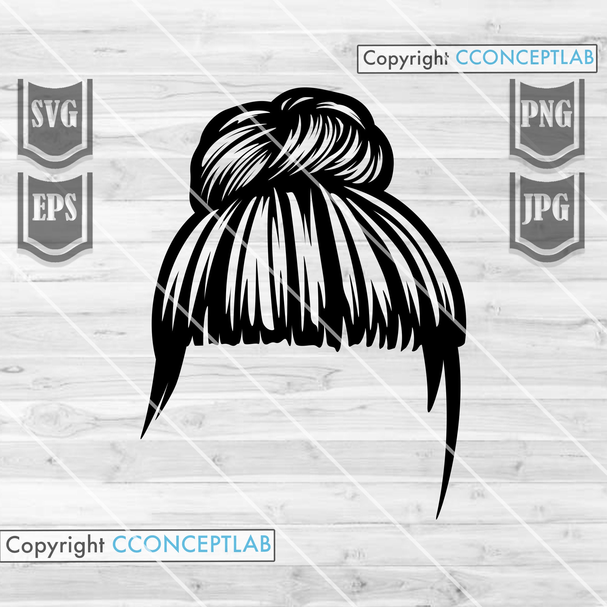 85% OFF 8 Bun Hair Designs Hair Stylist Svg Messy Hair - Etsy