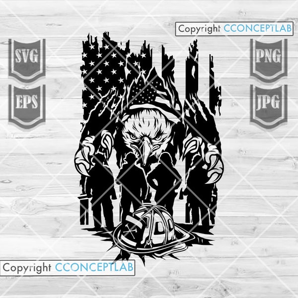 Fire Fighter Eagle - Etsy