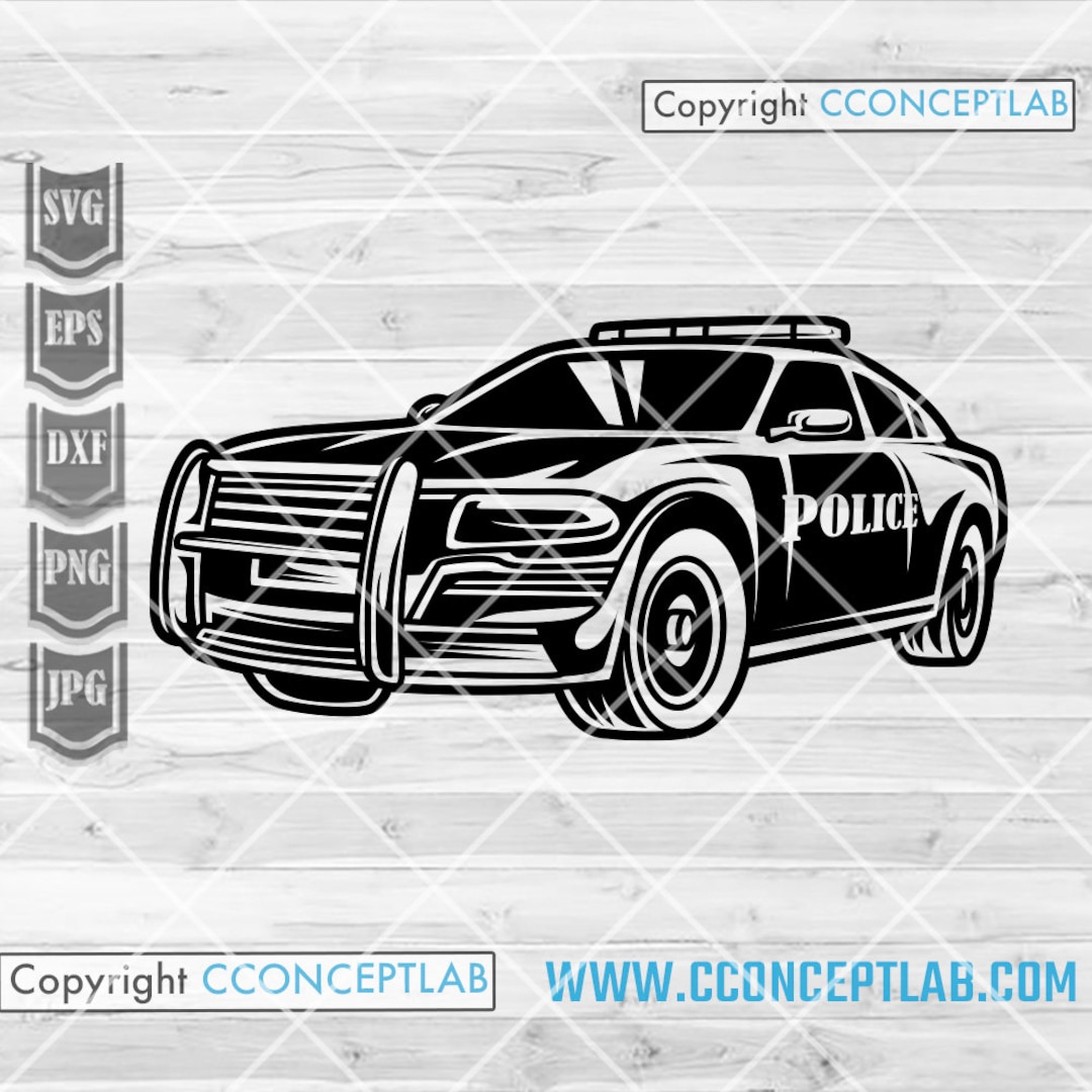 Police Car Svg Nypd Shirt Png Policeman Service Cutfile Policewoman Vehicle Dxf Ems