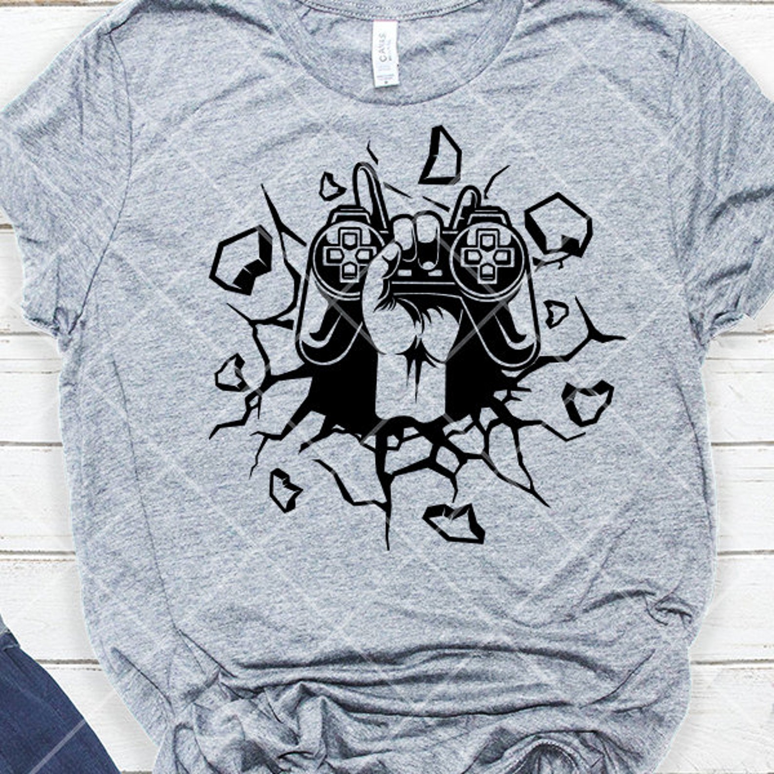 Smashing Wall Gamer svg Smash Wall Console svg Gamer | Etsy