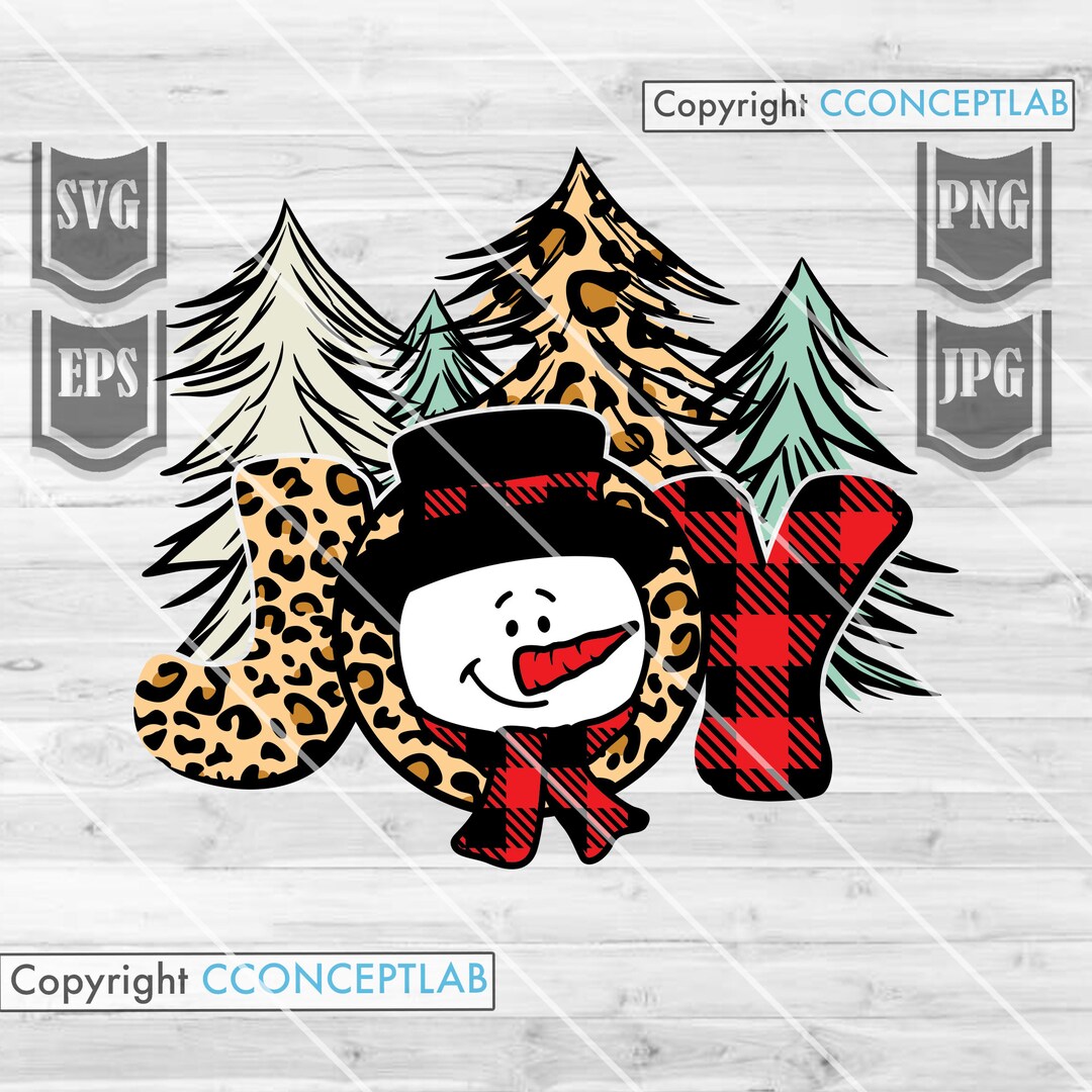 Joy Christmas Snowman Svg Snowman Clipart Snowman Cutfile Christmas Joy ...