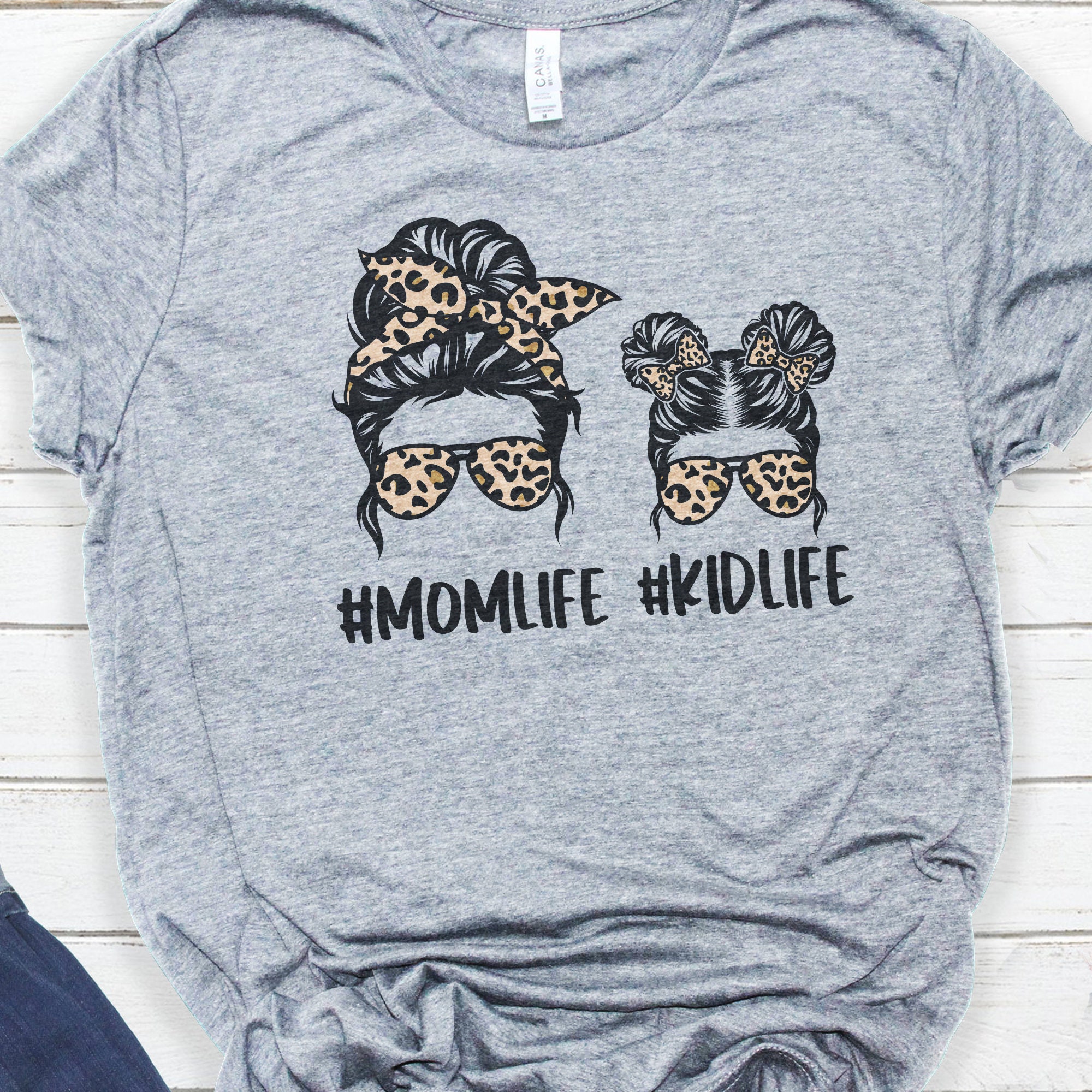 Mom Life Kid Life Svg Momlife Clipart Leopard Mom Stencil - Etsy