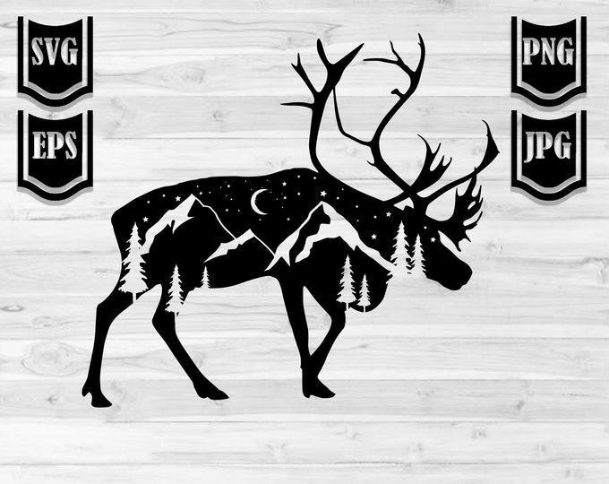 Moose and Bear Svg, Camp Party Svg, Moose and Bear Png, Camp Party Png ...