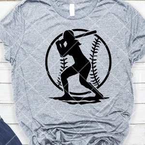Softball Player Svg Game Day Shirt Png Pitcher Batter Bat Cutfile ...