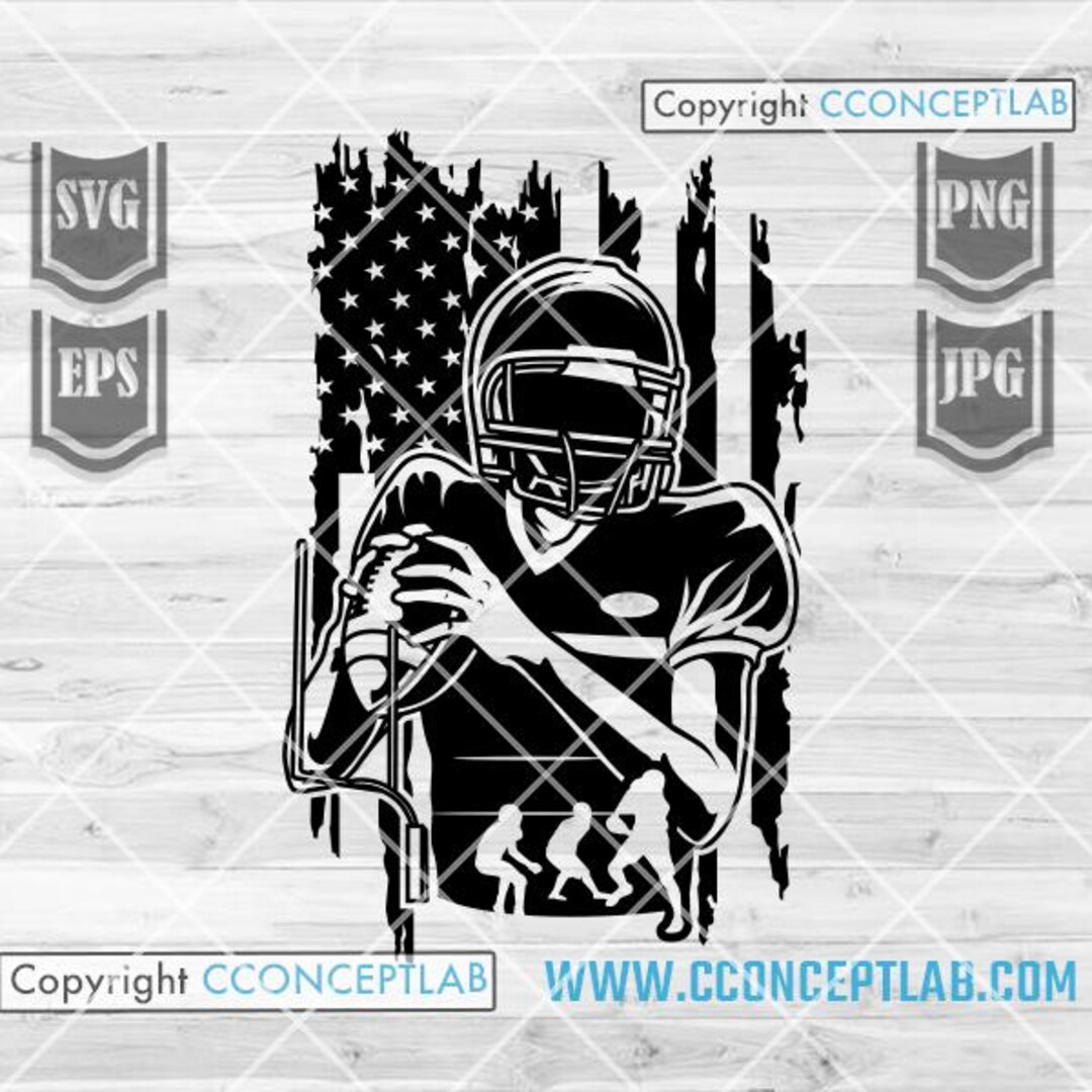 Football Svg | US Football Svg | American Football Clipart | Game Day ...