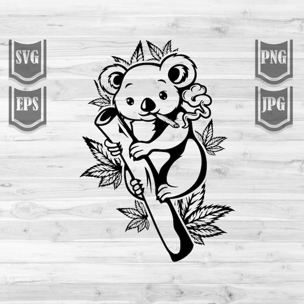 Koala Svg - Etsy