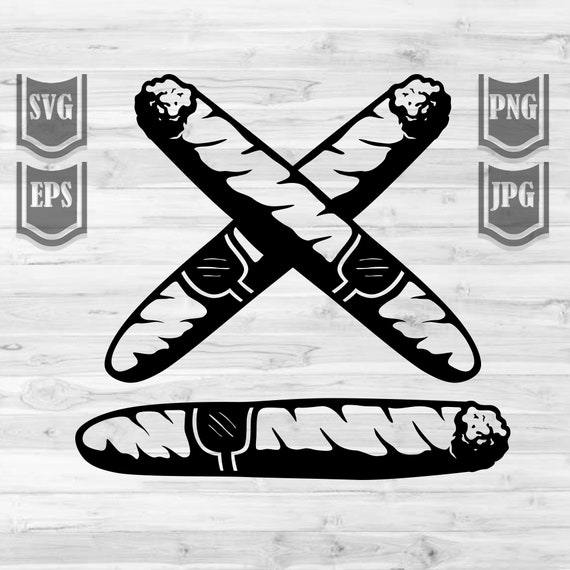 Cigar Illustration Svg Files Cigar Smoking Svg Cigar - Etsy