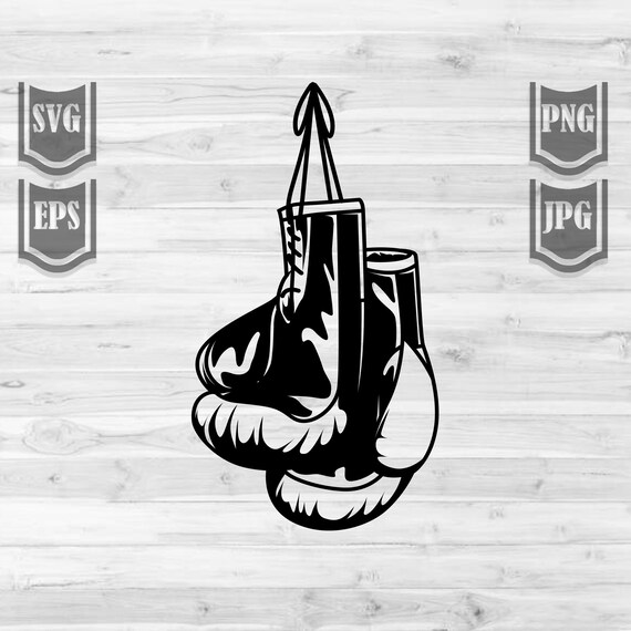 Boxing Gloves Svg Fighter Hands Stencil Kick Boxing Shirt - Etsy