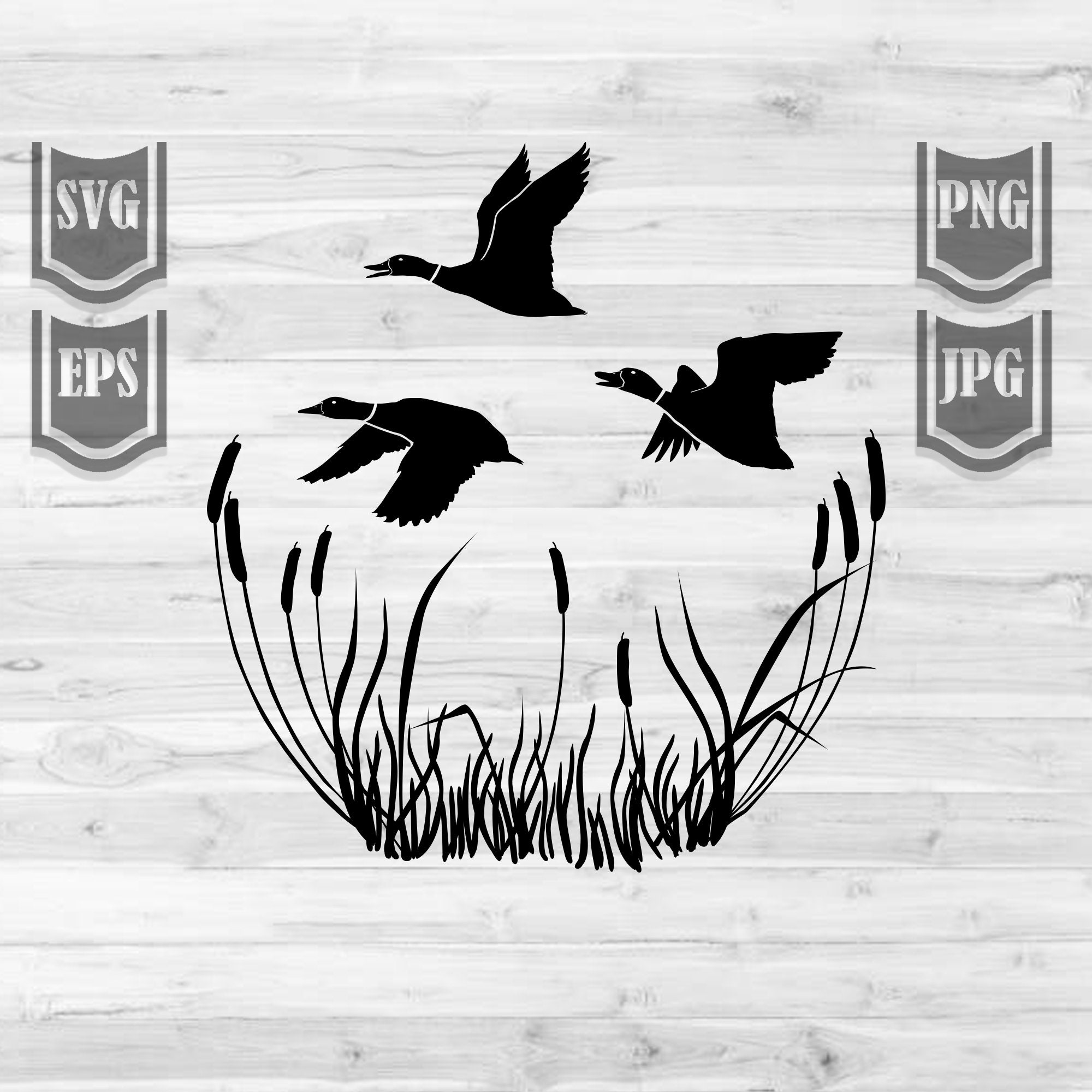 Ducks Unlimited Logo Stencil