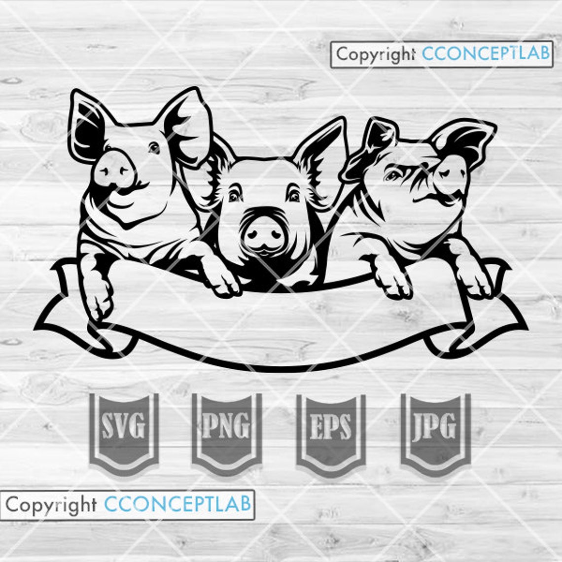 Farm Pigs svg Farm Animal svg Farm Life svg FarmLife | Etsy