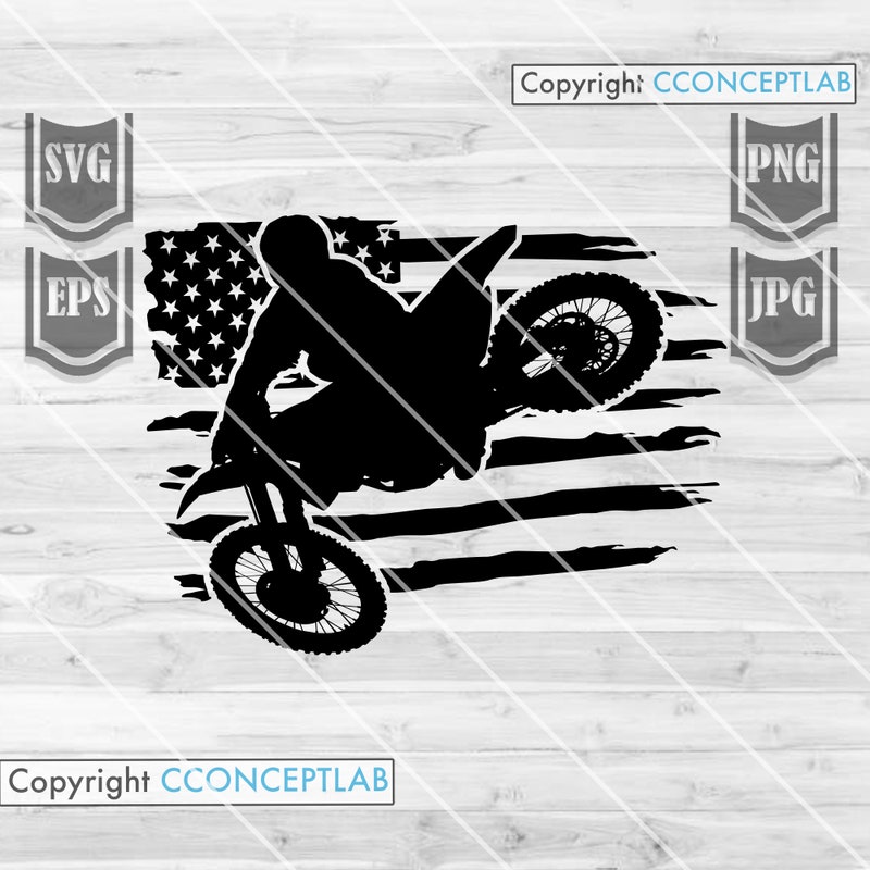 Motor Cross Svg - Etsy