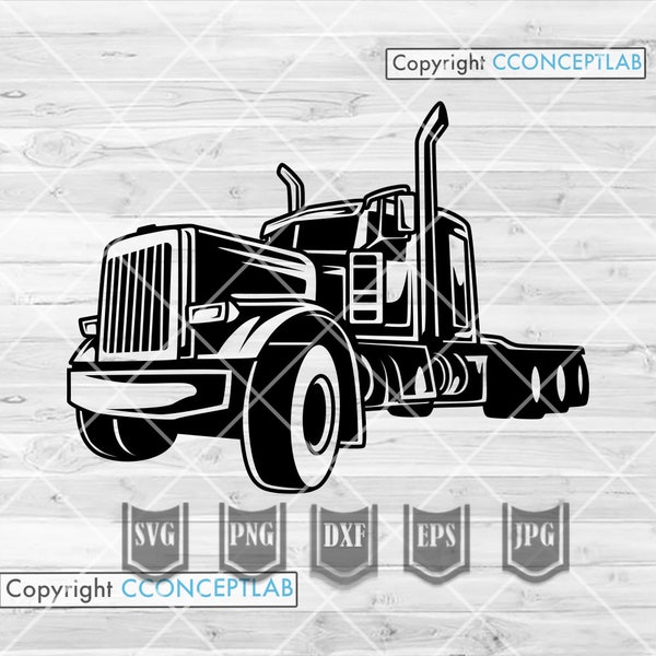 Truck Stencil - Etsy