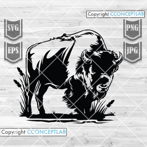 Bison Buffalo Svg Buffalo Svg Buffalo Png Animal Svg - Etsy