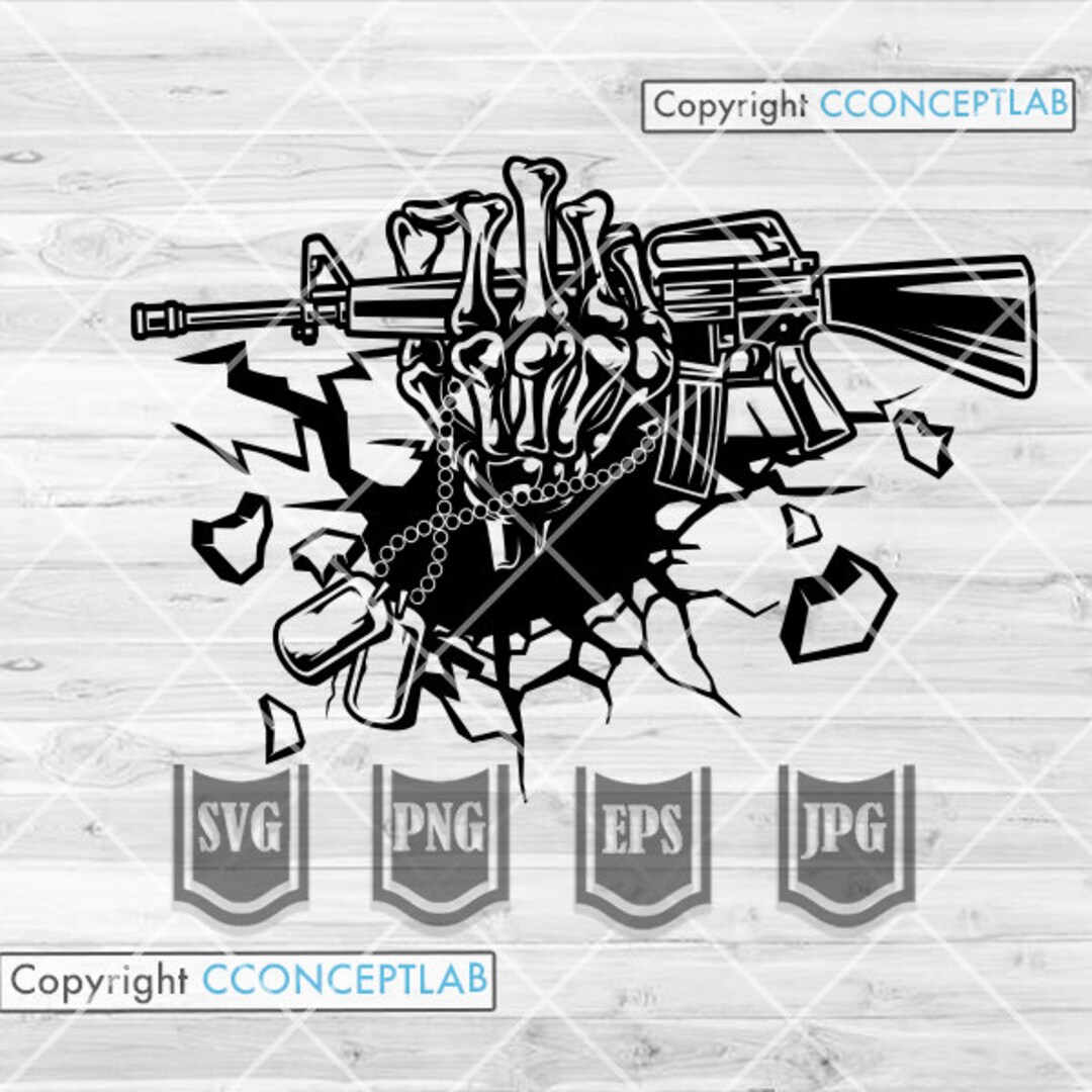 Smashing Wall Veteran Svg | Veteran Clipart | Veteran Cutfile ...