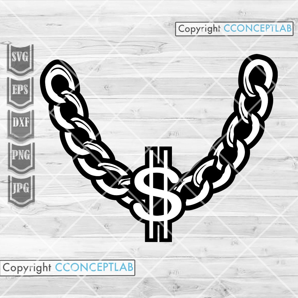 Single Chain Link Clipart