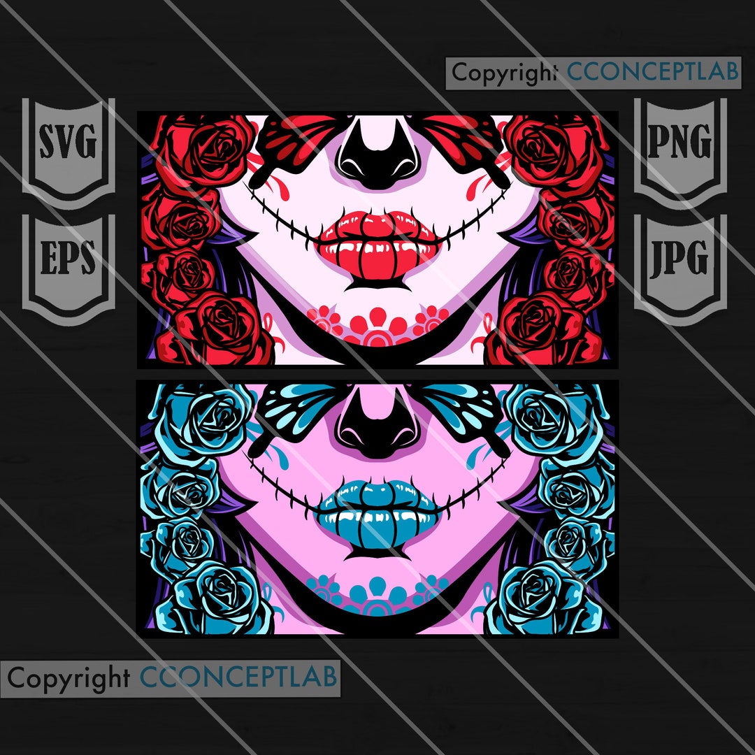 Catrina Lady Dead Svg | Catrina Svg | Lady Dead Clipart | Lady Dead ...