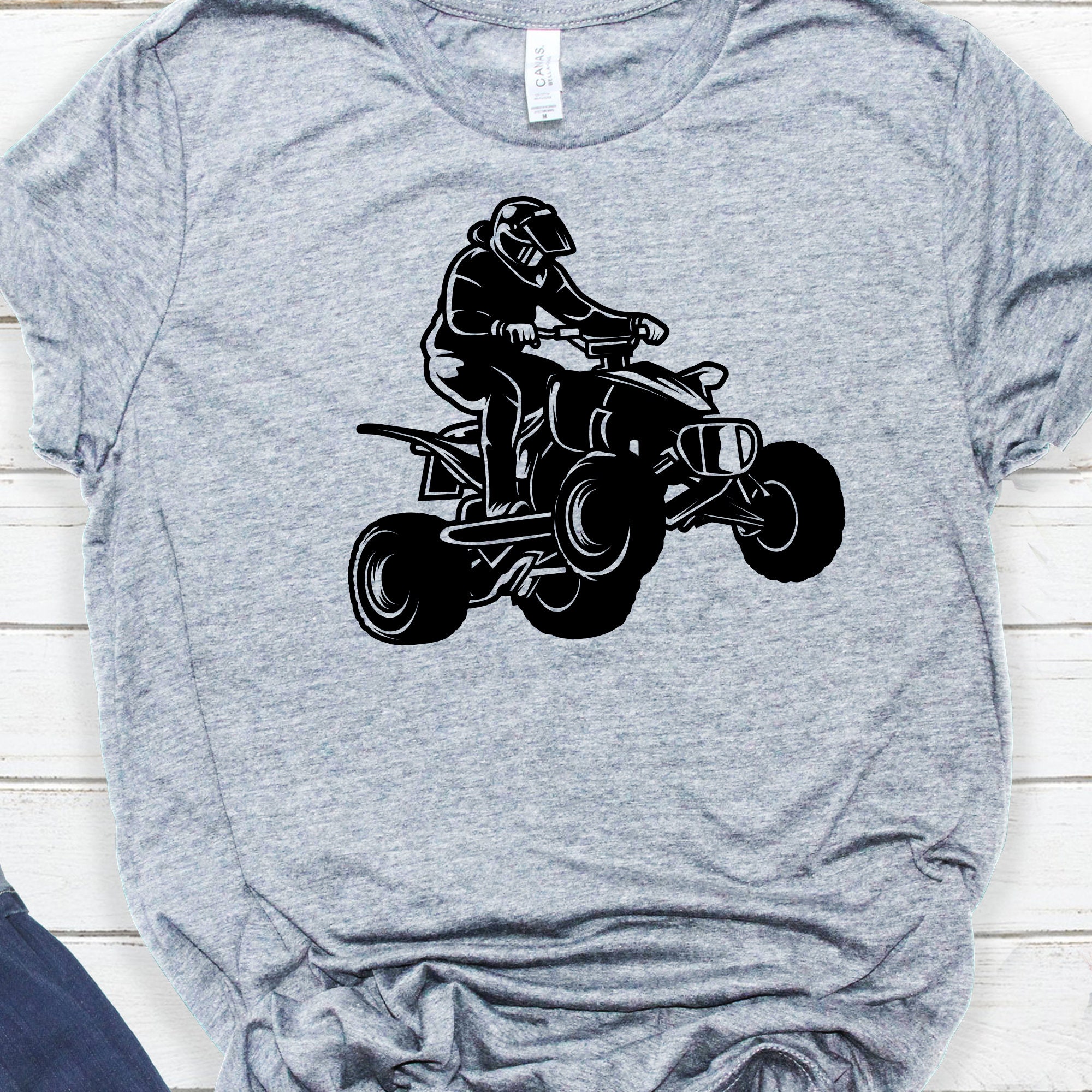 ATV Riding Svg | Racer Dad Gift Idea | ATV Shop Owner Monogram DXF ...