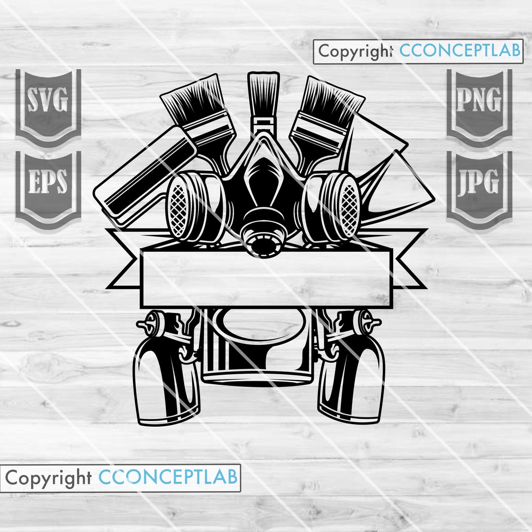 Painter Svg File || Painter Tools Svg || Paint Life Svg || Paint Brush ...
