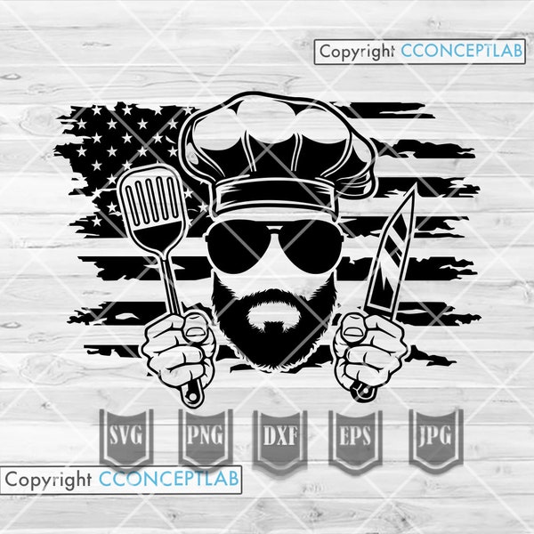 Chef Svg - Etsy
